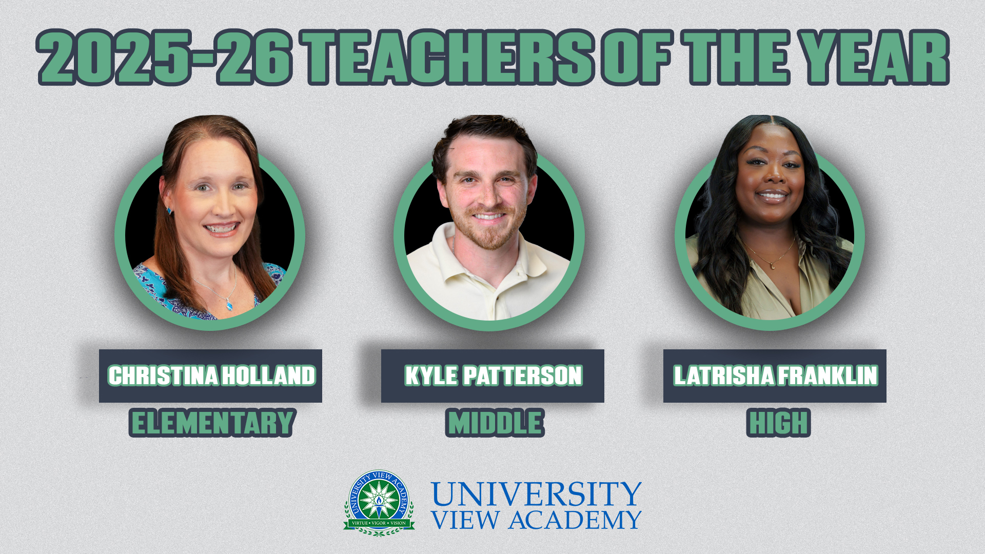 2025-26 UVA Teachers of the Year